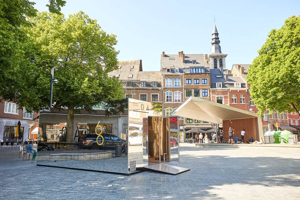 Exposition "Container-Miroir" - 60 ans de l'Ordre des Architectes